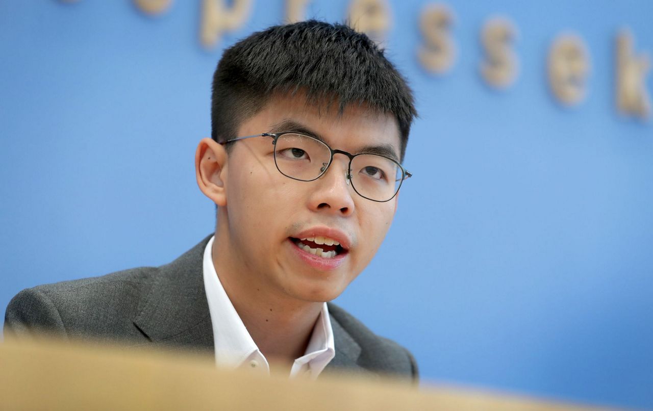 In leaderless Hong Kong movement, Joshua Wong just 1 voice