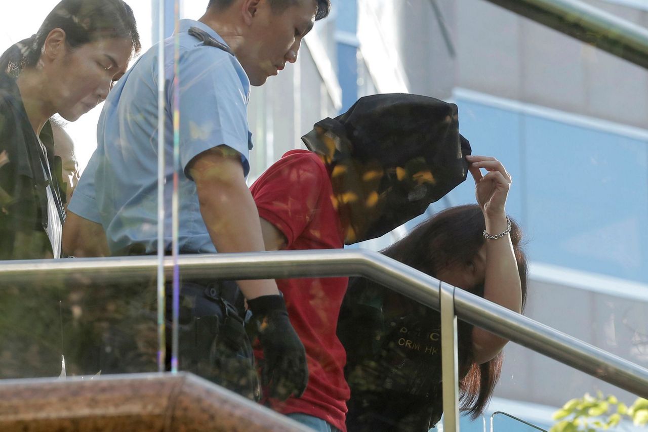 Report: 4 injured in rare shooting in Hong Kong