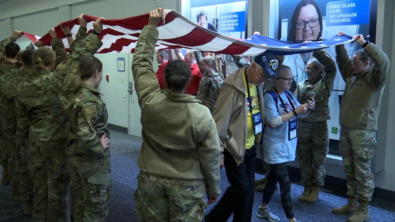 Veterans honored with flight to DC