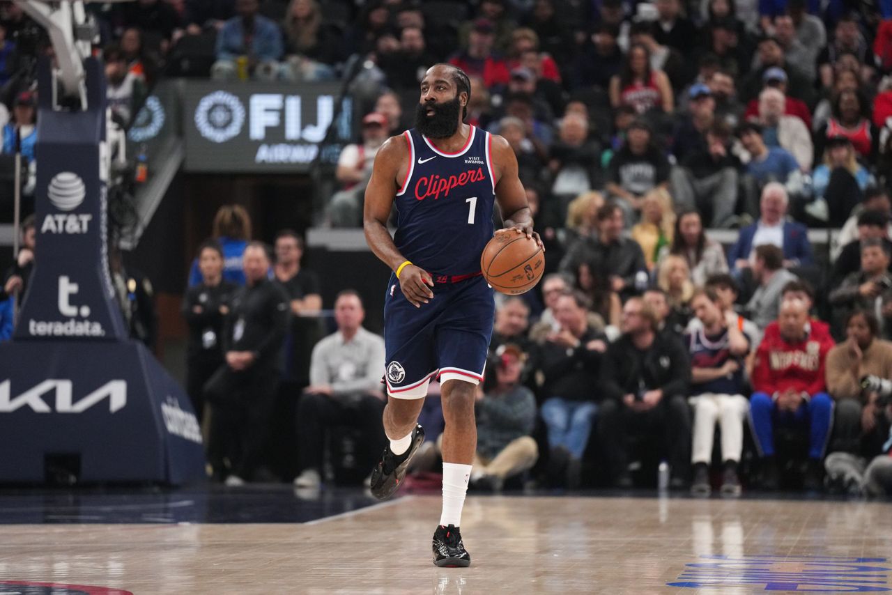 Clippers star James Harden passes Shaquille O'Neal for 9th place on the ...