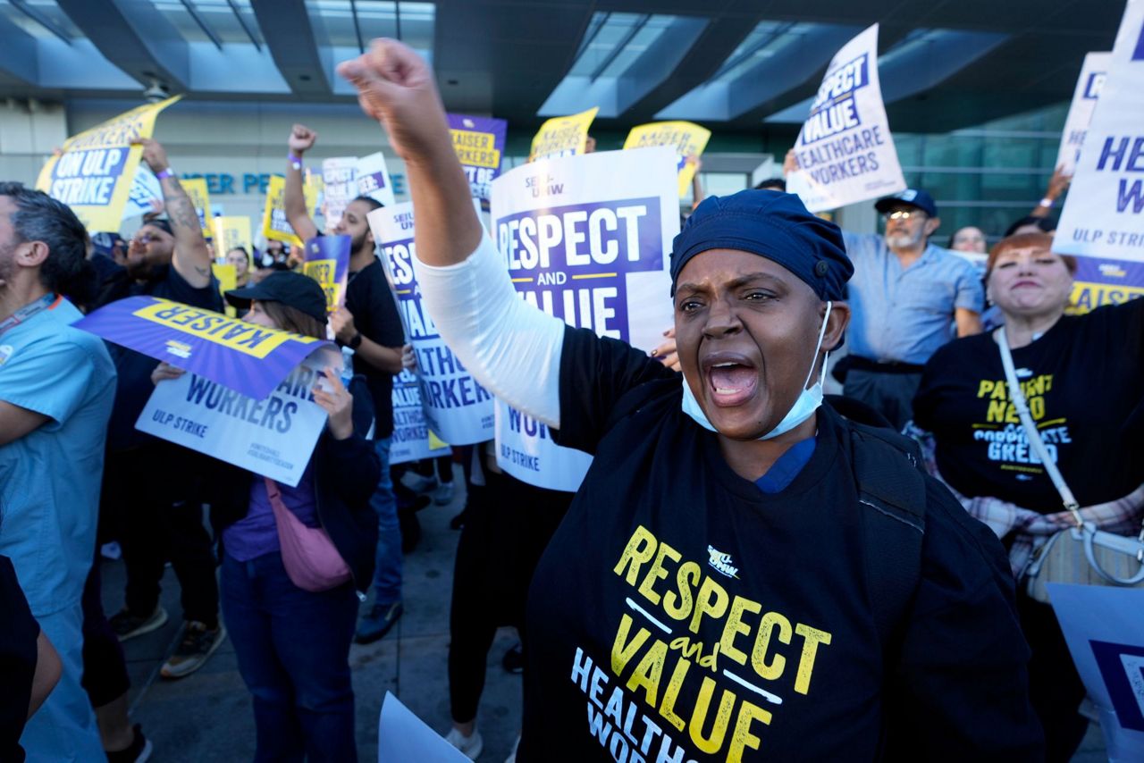Thousands of US health care workers go on strike in multiple states ...