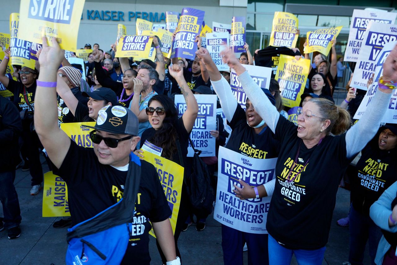 Thousands of US health care workers go on strike in multiple states ...