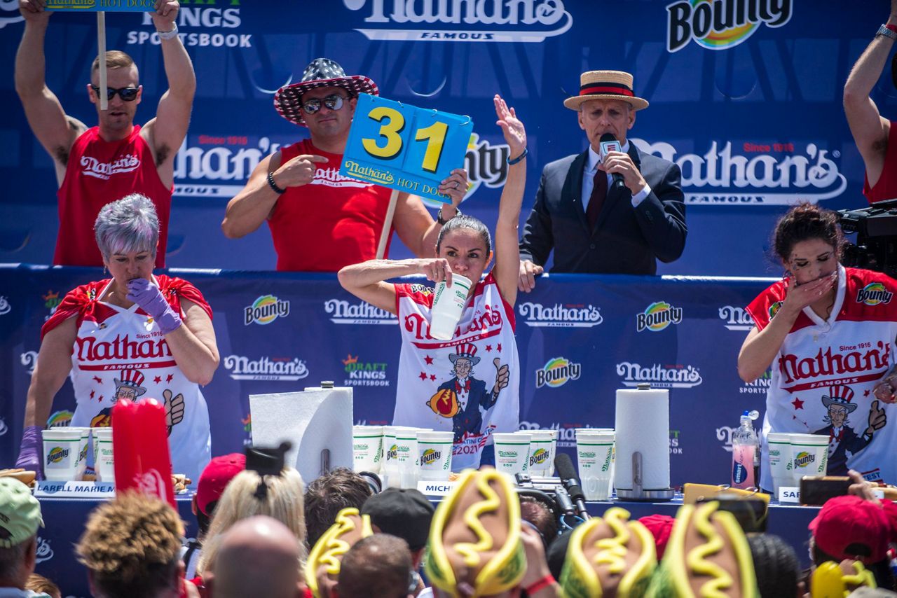 Fourth of July Latest: Joey Chestnut wins hot dog contest