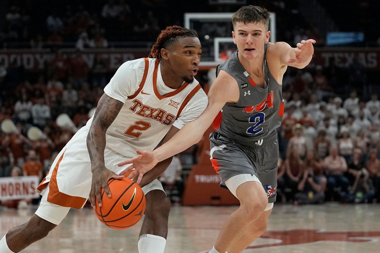 No. 12 Texas honors slain Houston Christian star Darius Lee