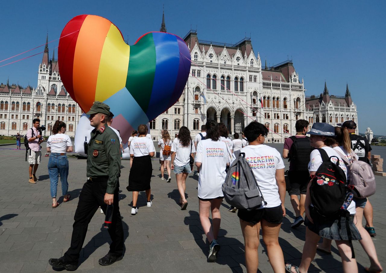 Hungary activists vow to resist LGBT law, symbol of EU rift