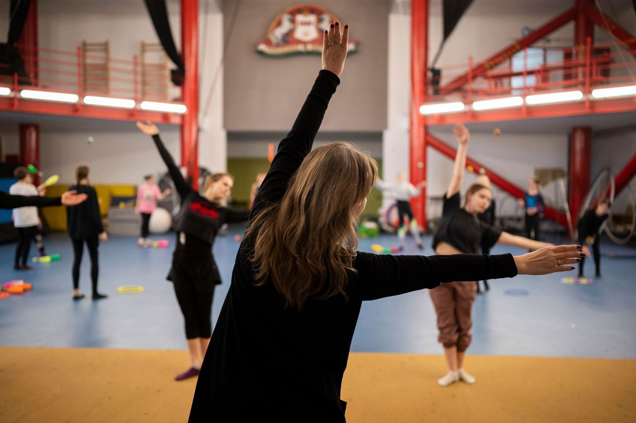 For Ukrainian circus performers, future still up in the air