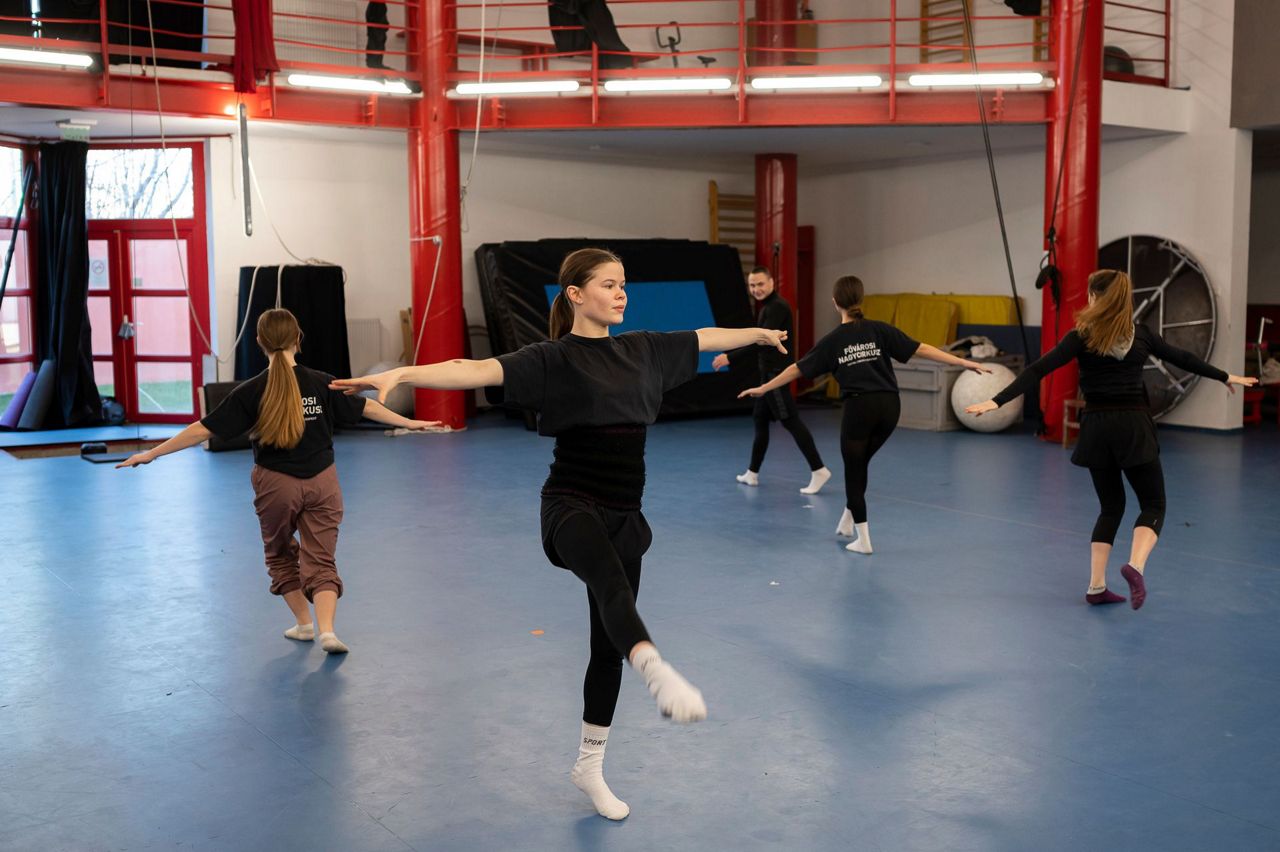 For Ukrainian circus performers, future still up in the air