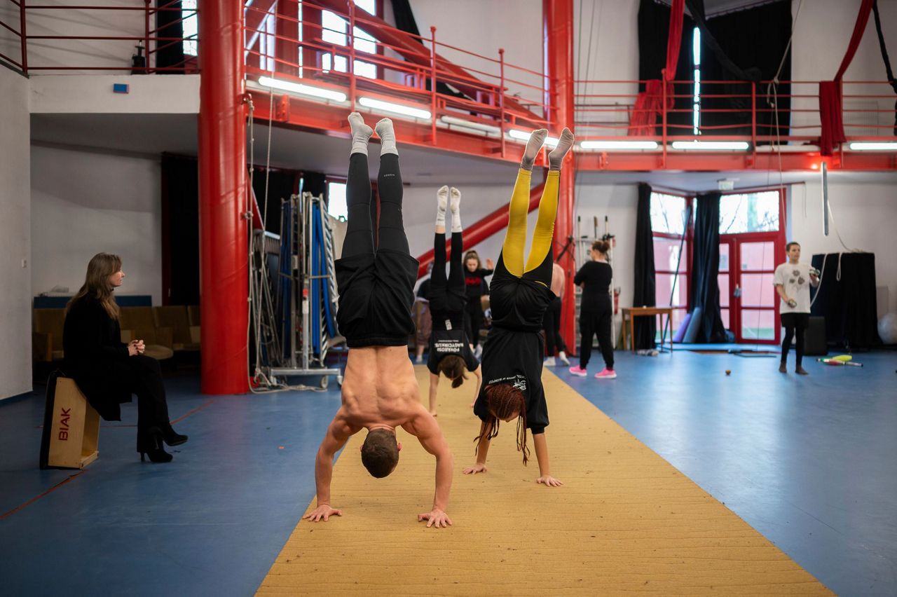 For Ukrainian circus performers, future still up in the air