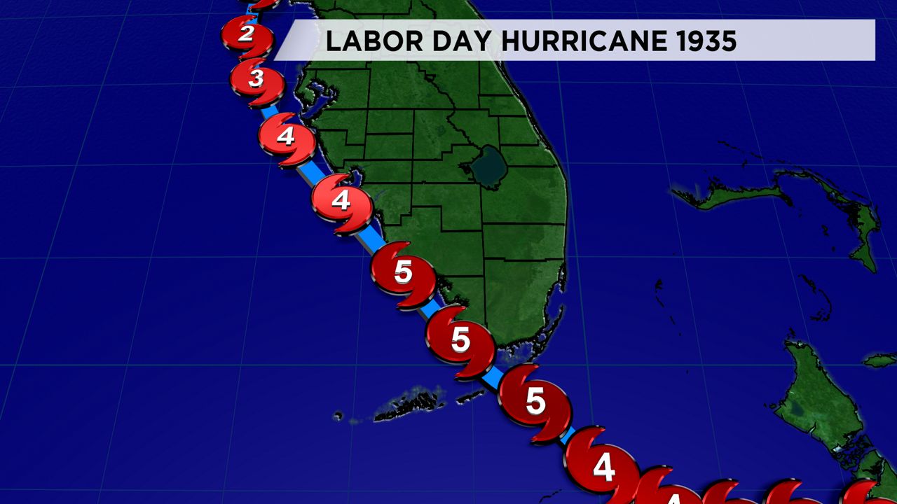 Labor Day Hurricane of 1935 killed 408 people in the Keys