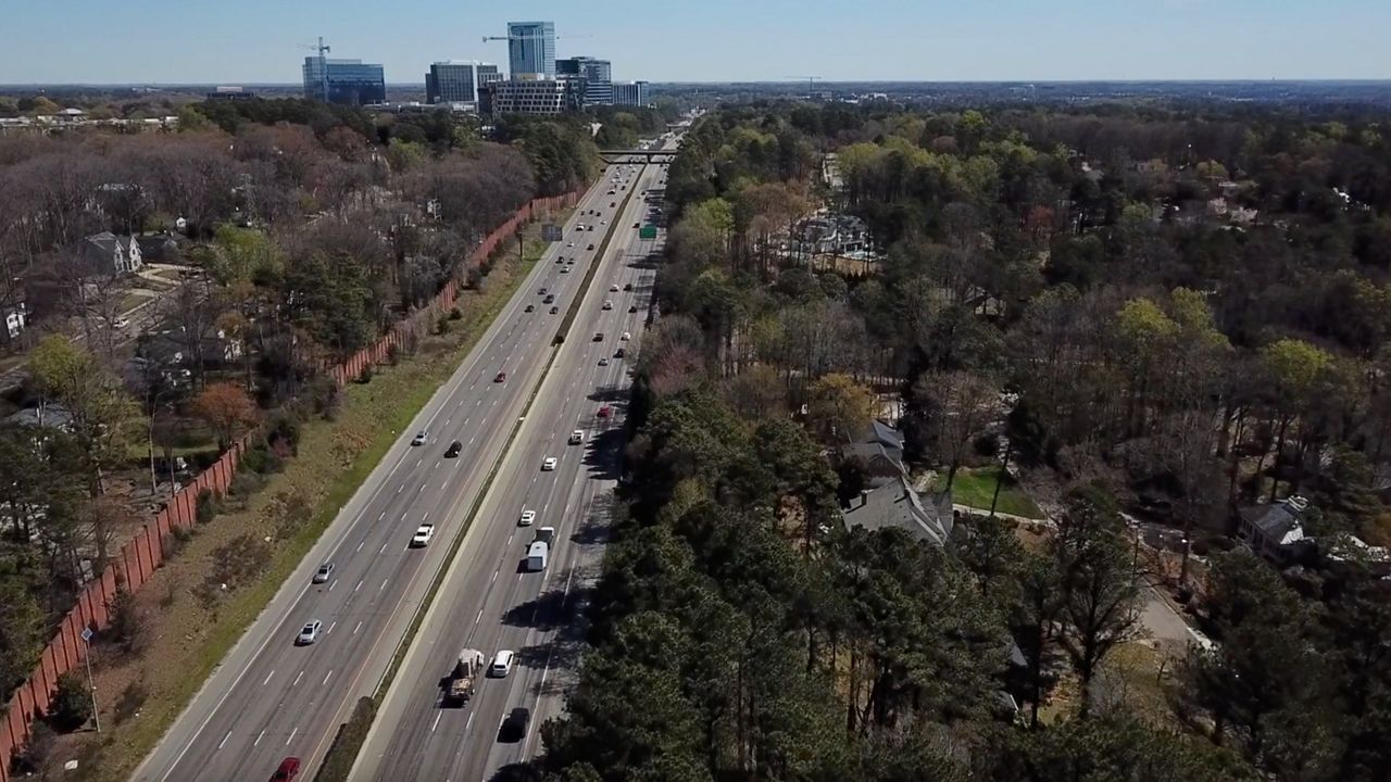 Improvements underway on I-440 in Raleigh