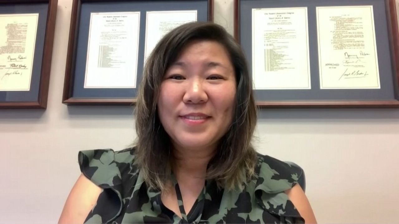 Queens congresswoman shows support for Harris