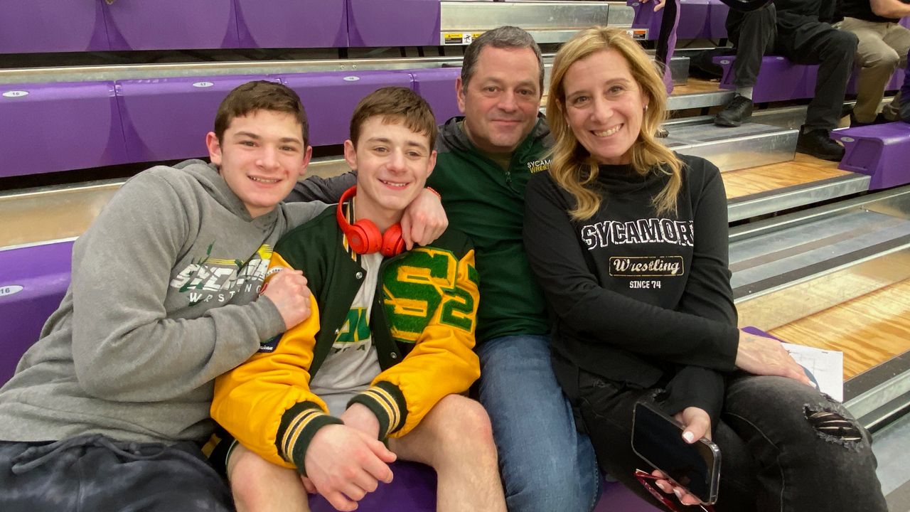 Sycamore wrestler beating the odds