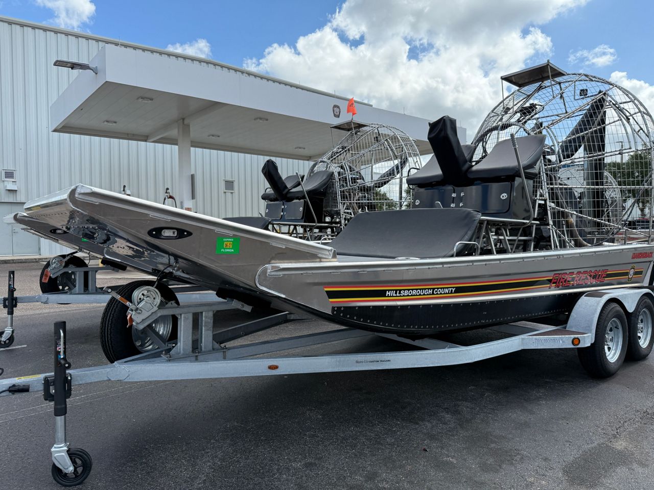 New airboats join Hillsborough County Fire Rescue