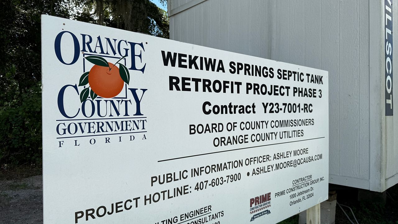 Homes are moving to sewer system to protect Wekiva River