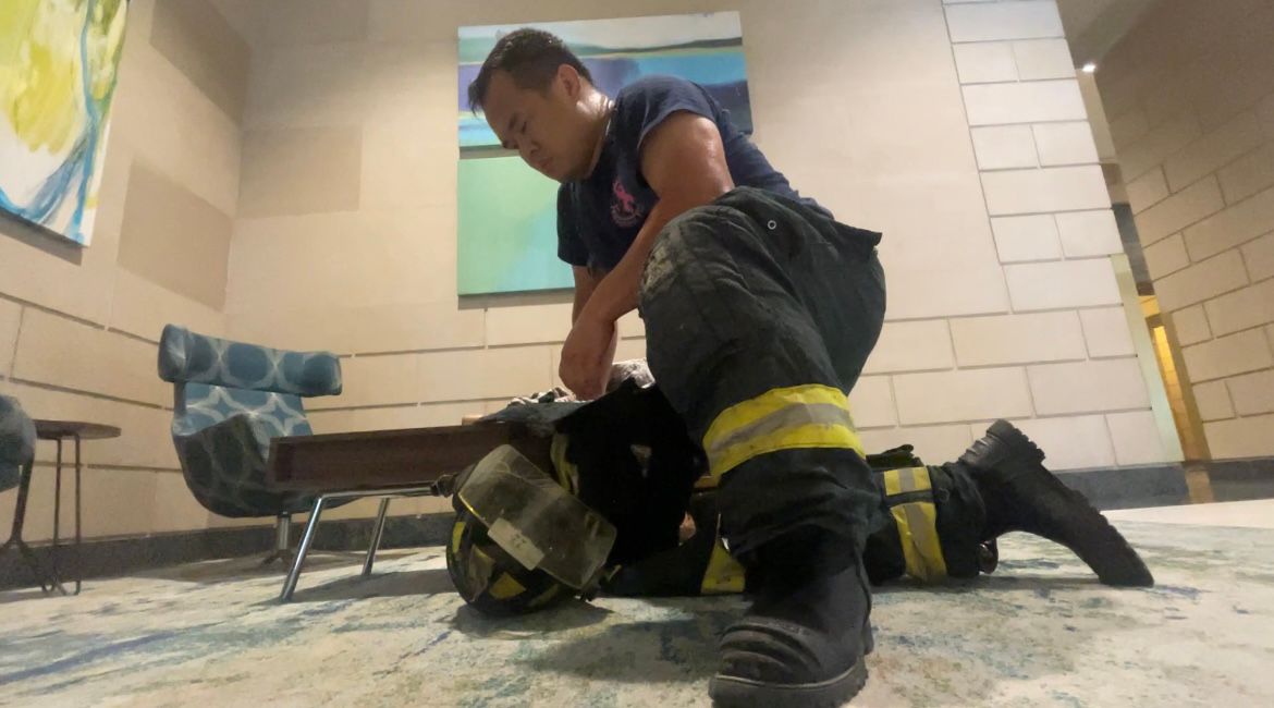 Firefighters climb 110 floors to honor 9/11 victims