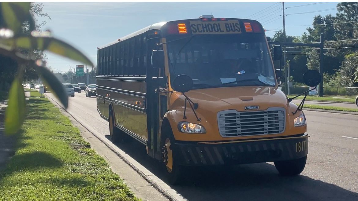 Parents concerned over bus stop on busy University Boulevard