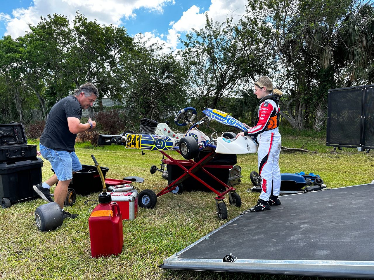 Sarah Bradley stands out in young racing world