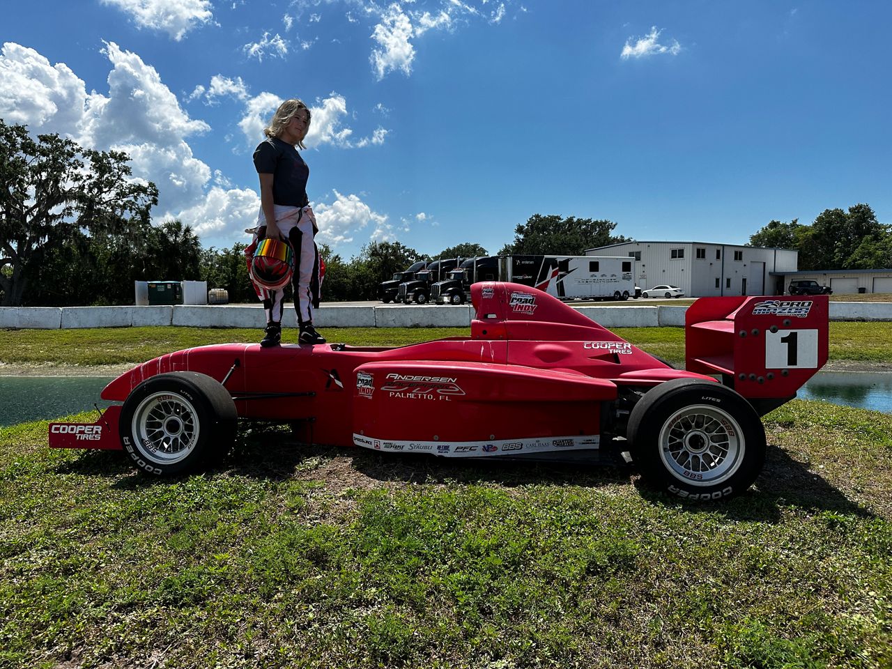 Sarah Bradley stands out in young racing world