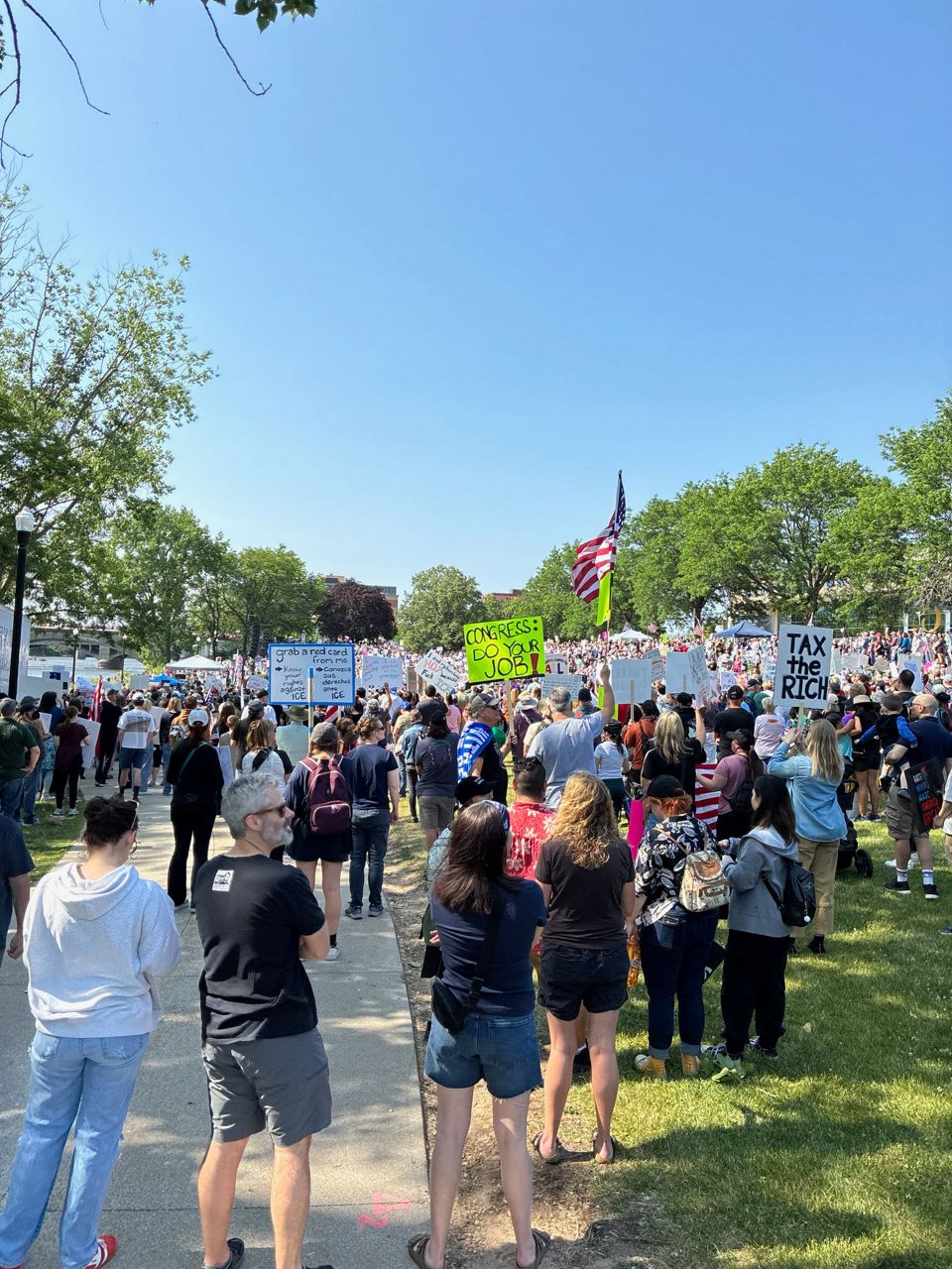 PHOTOS: 'No Kings' protests in Michigan