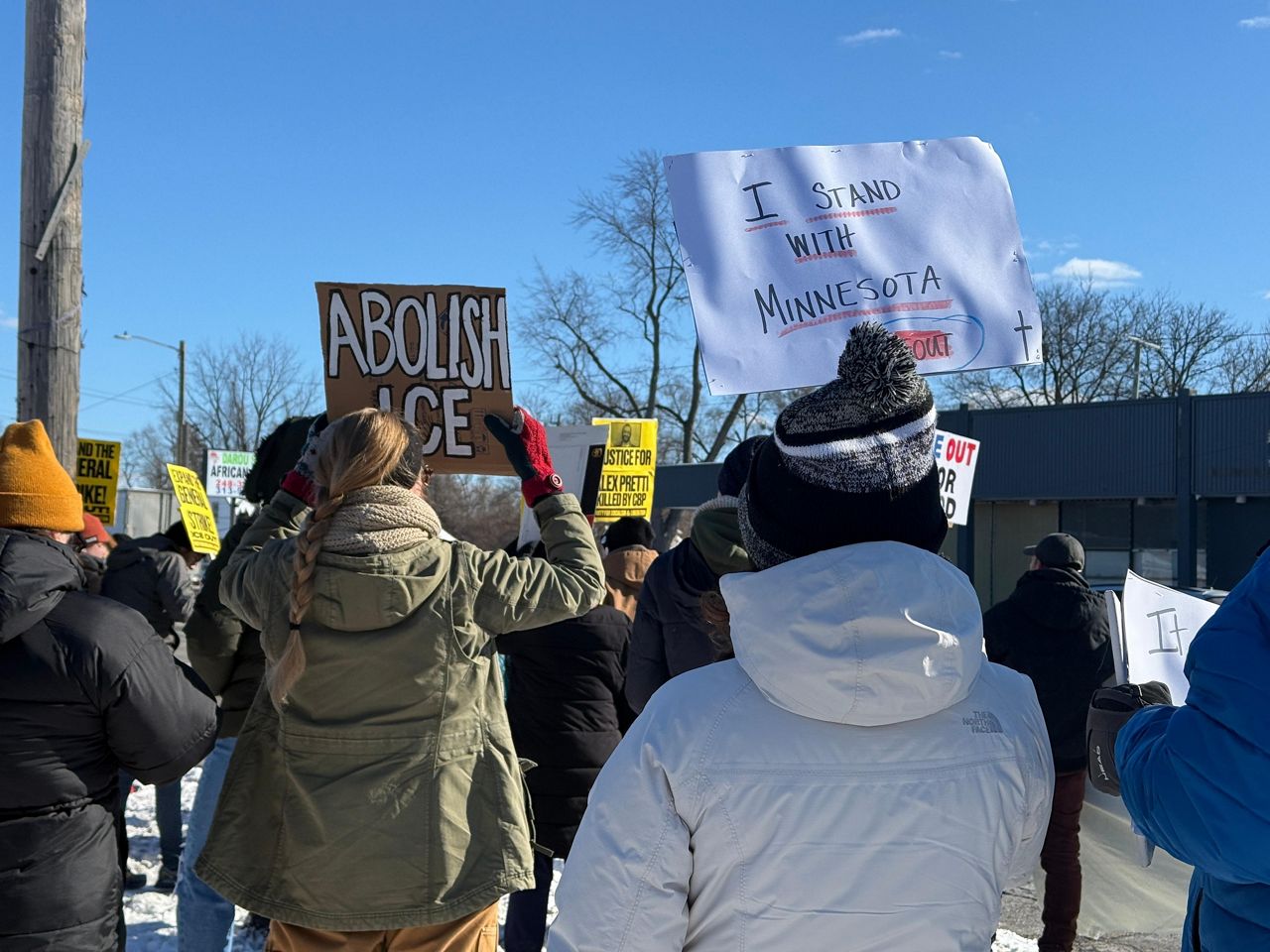 Detroit protests ICE as Michigan joins privacy data fight