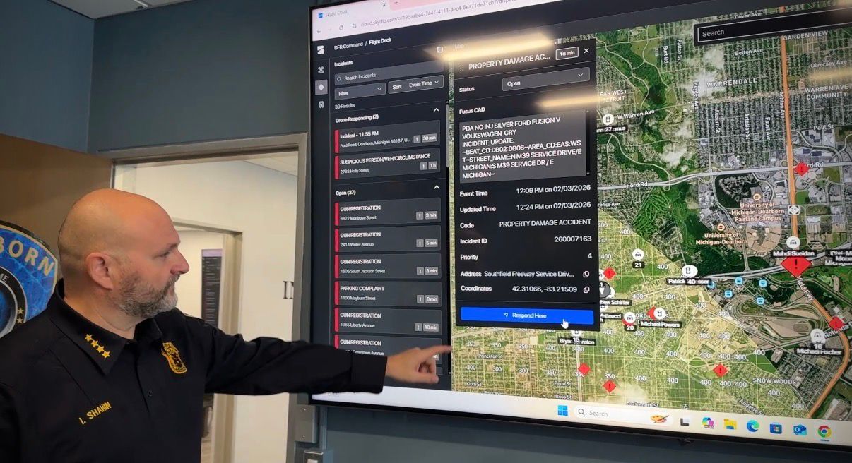 Dearborn drone first responders