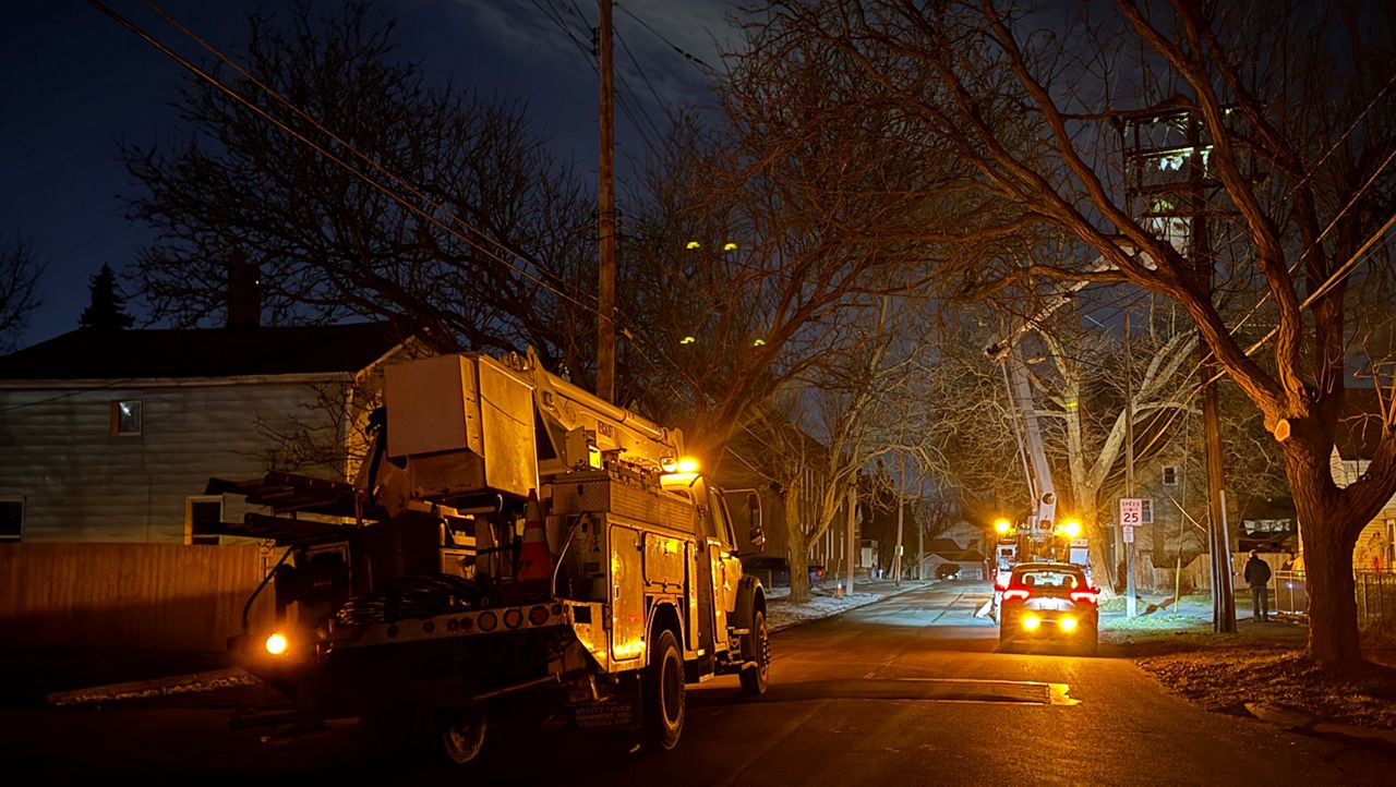 Over 500 homes are without power on Cleveland's west side