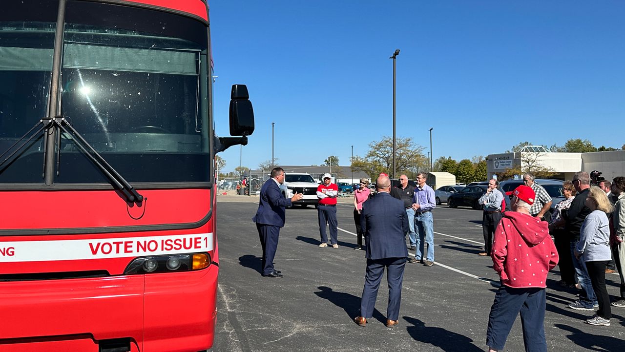 Ohio republican party starts bus tour opposing Issue 1