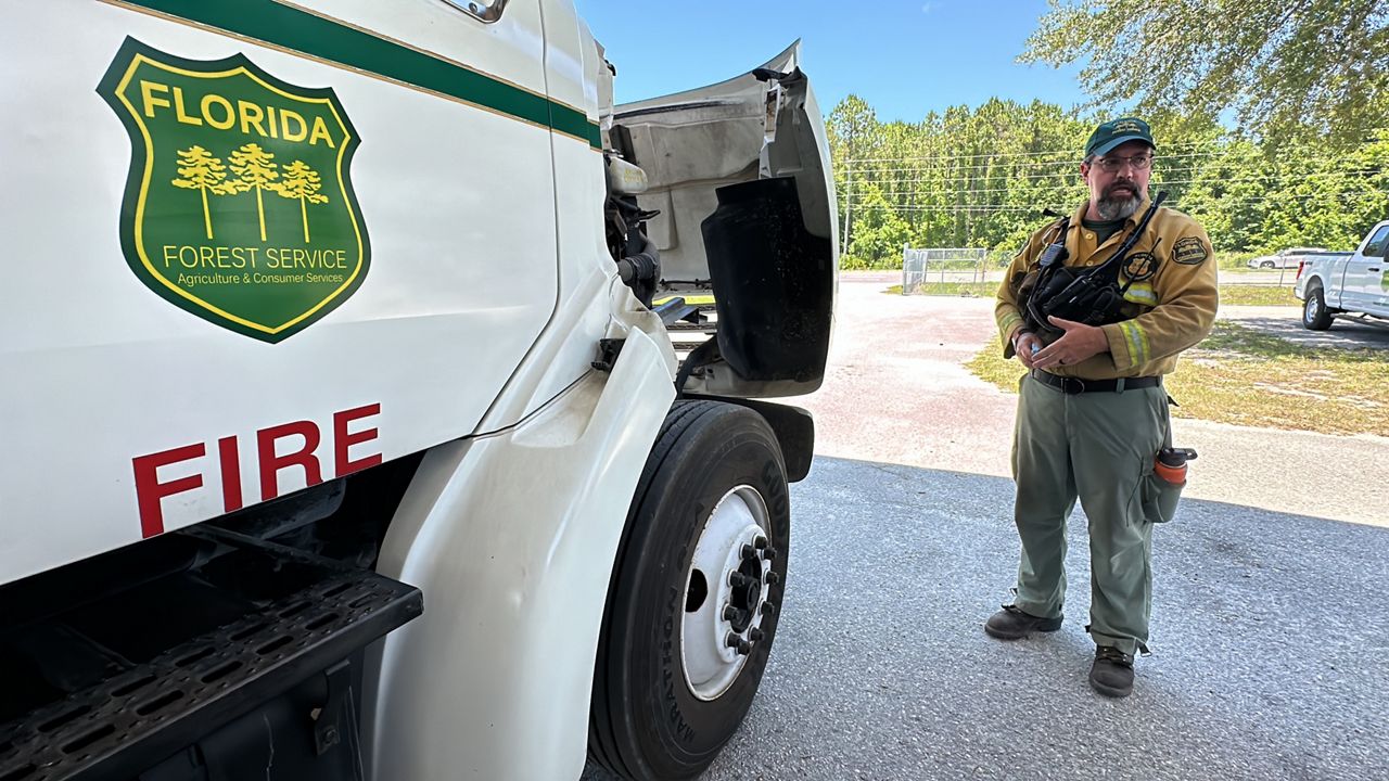 Florida Forest Service warns of high risk of forest fires