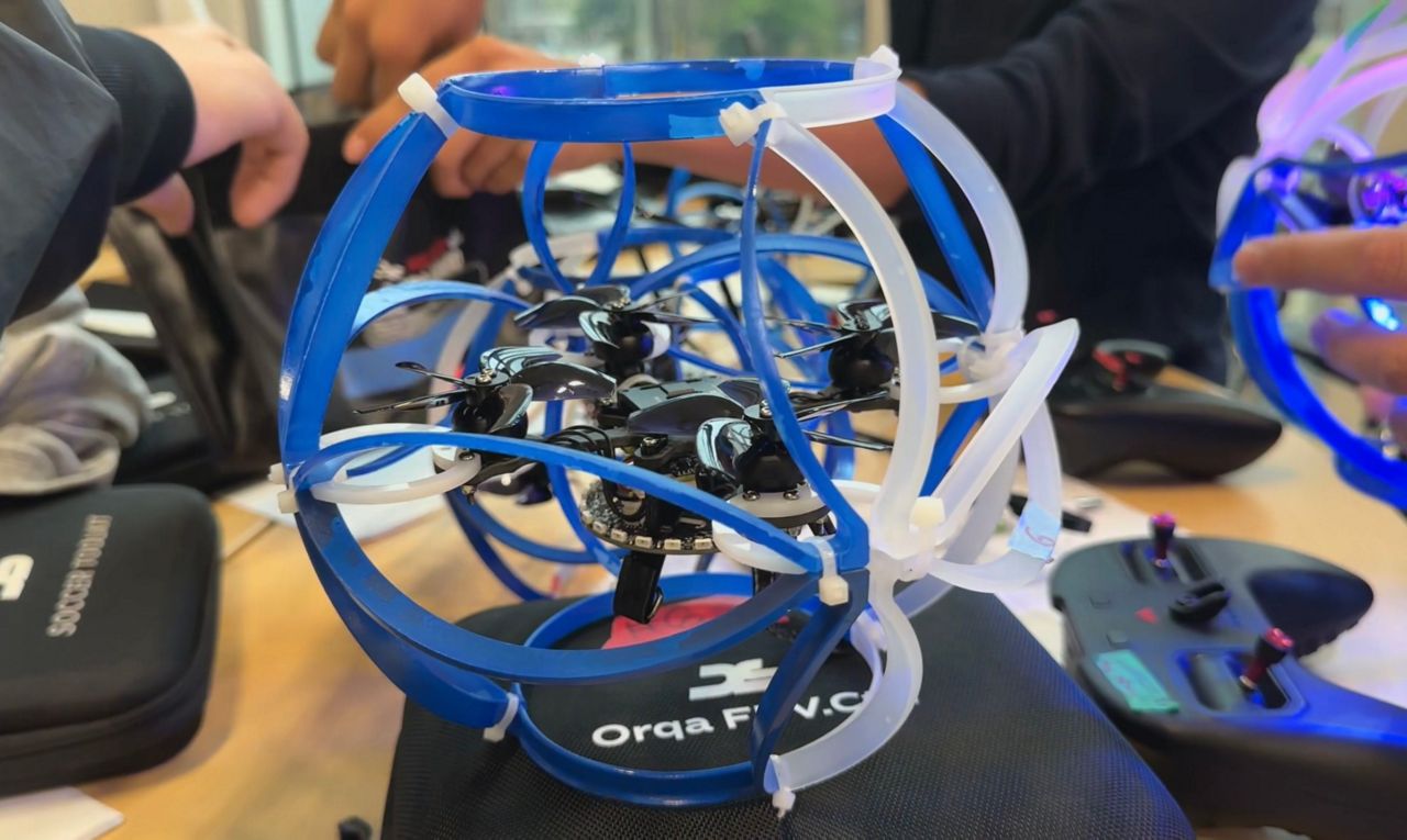 Drone soccer takes to the sky