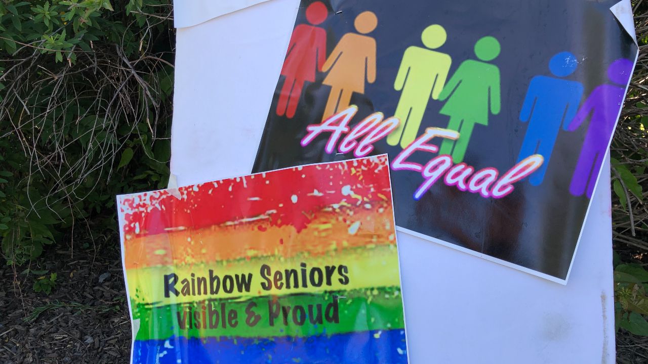 Rainbow Seniors Visible & Proud celebrate Pride Month