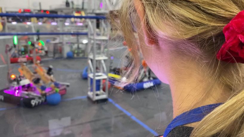 All-girls robotics competition