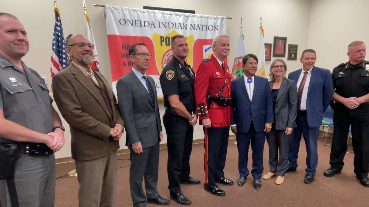Oneida Indian Nation Police empowered by agreement