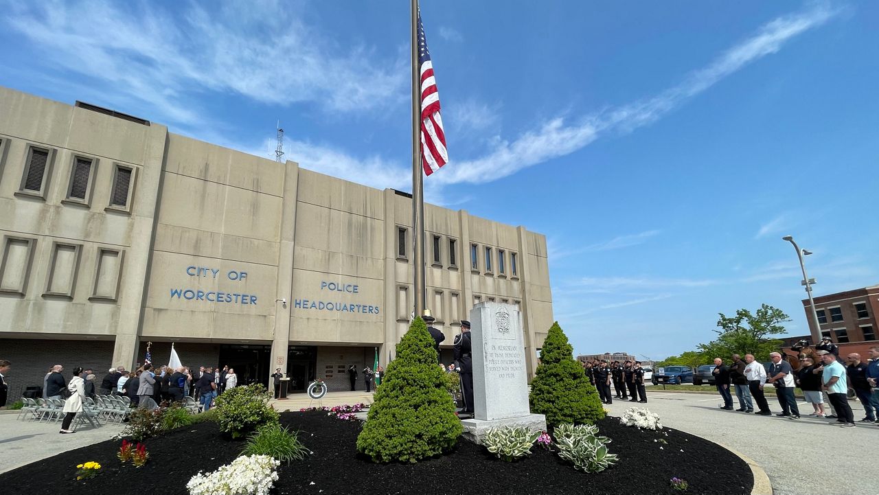 Worcester police holds annual memorial ceremony Sunday