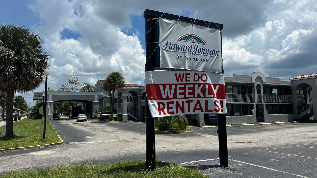 Dozens of families face eviction from I-Drive hotel