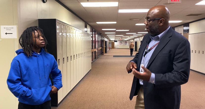 Graduation coach inspired to help students graduate, excel