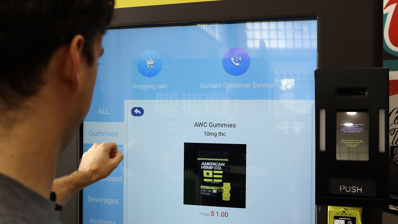 THC smart vending machine