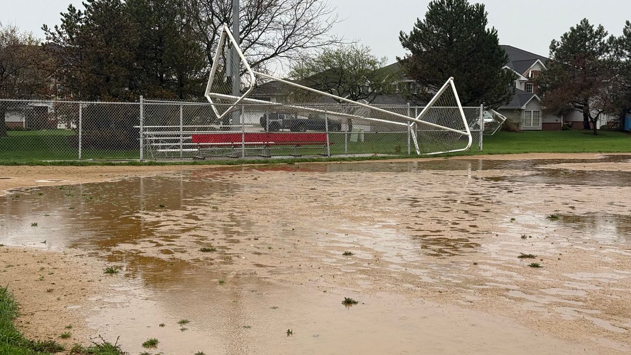 Somers residents clean up from Tuesday storm damage