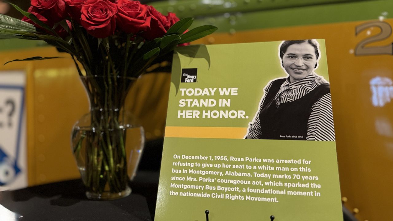 Rosa Parks Bus Draws Crowds at Henry Ford Museum Anniversary