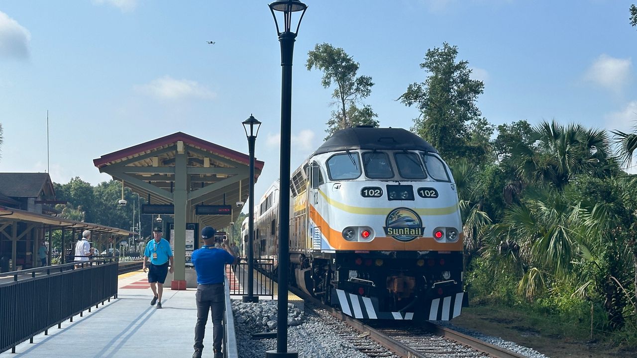 DeLand SunRail station celebrates grand opening