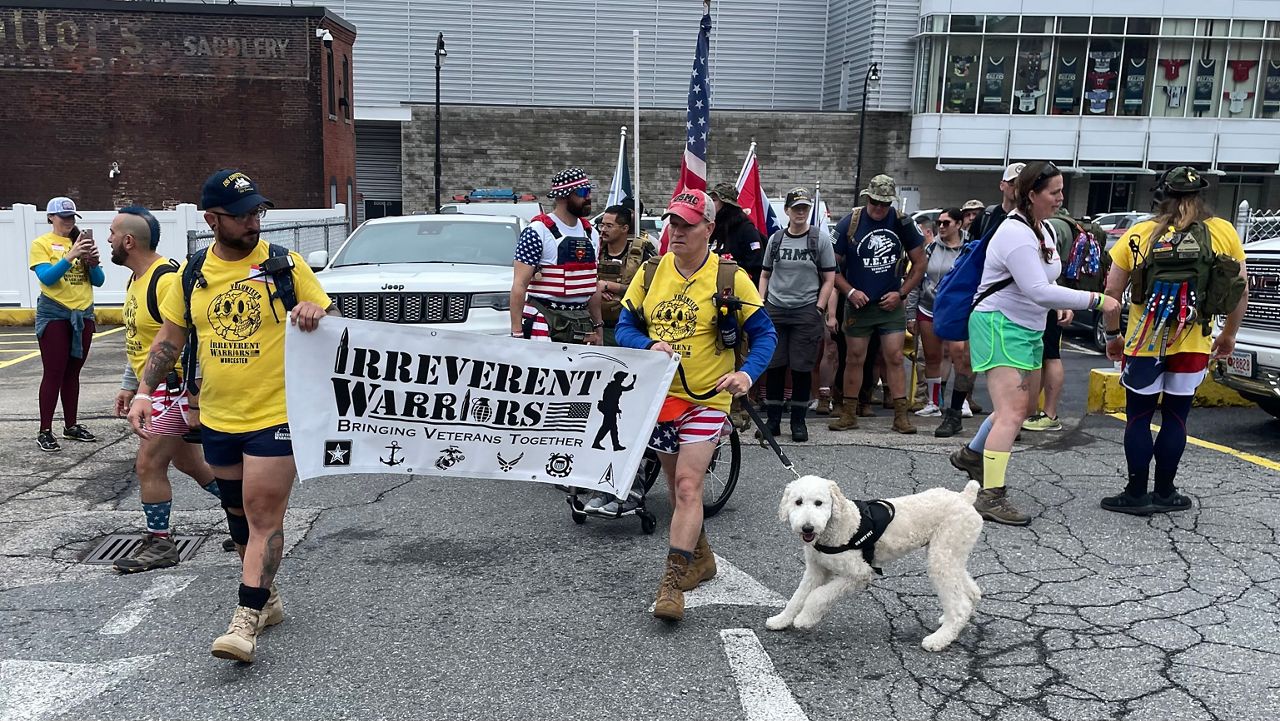'Silkies' hike raises awareness for veteran suicide