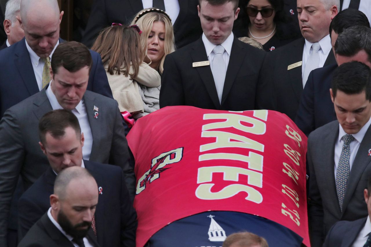 Peter Frates, known for ice bucket challenge, laid to rest