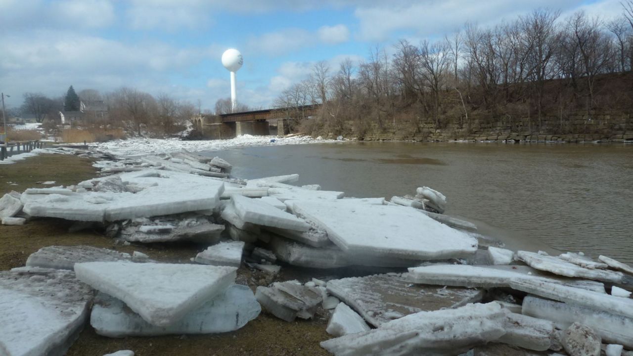 As winter ends, ice jam season begins
