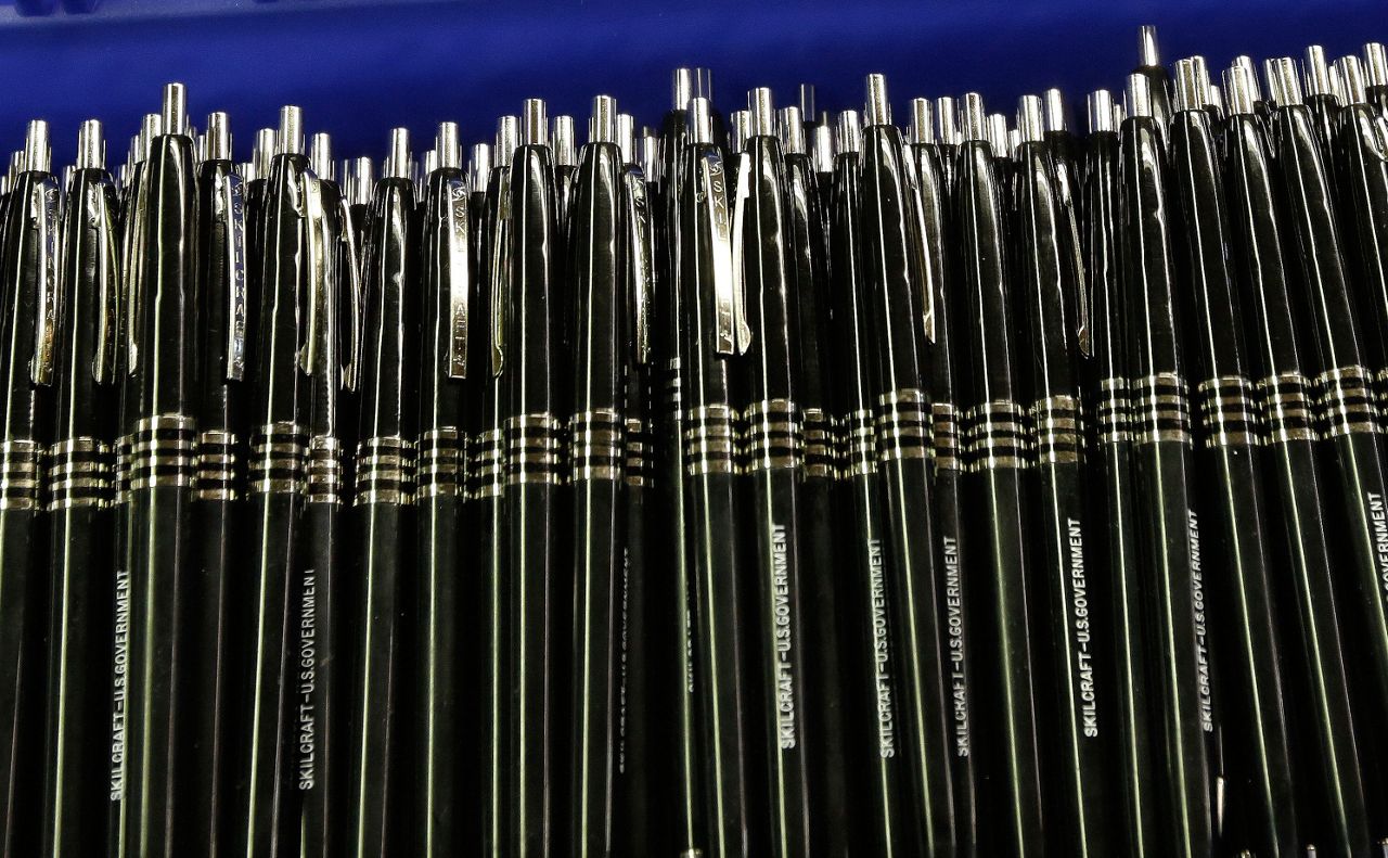 Iconic pen used by military, made by blind people turns 50