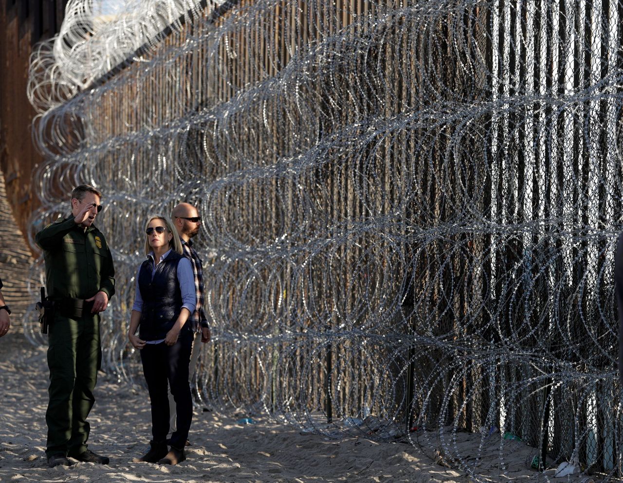 Razor wire is most visible result of $210M deployment