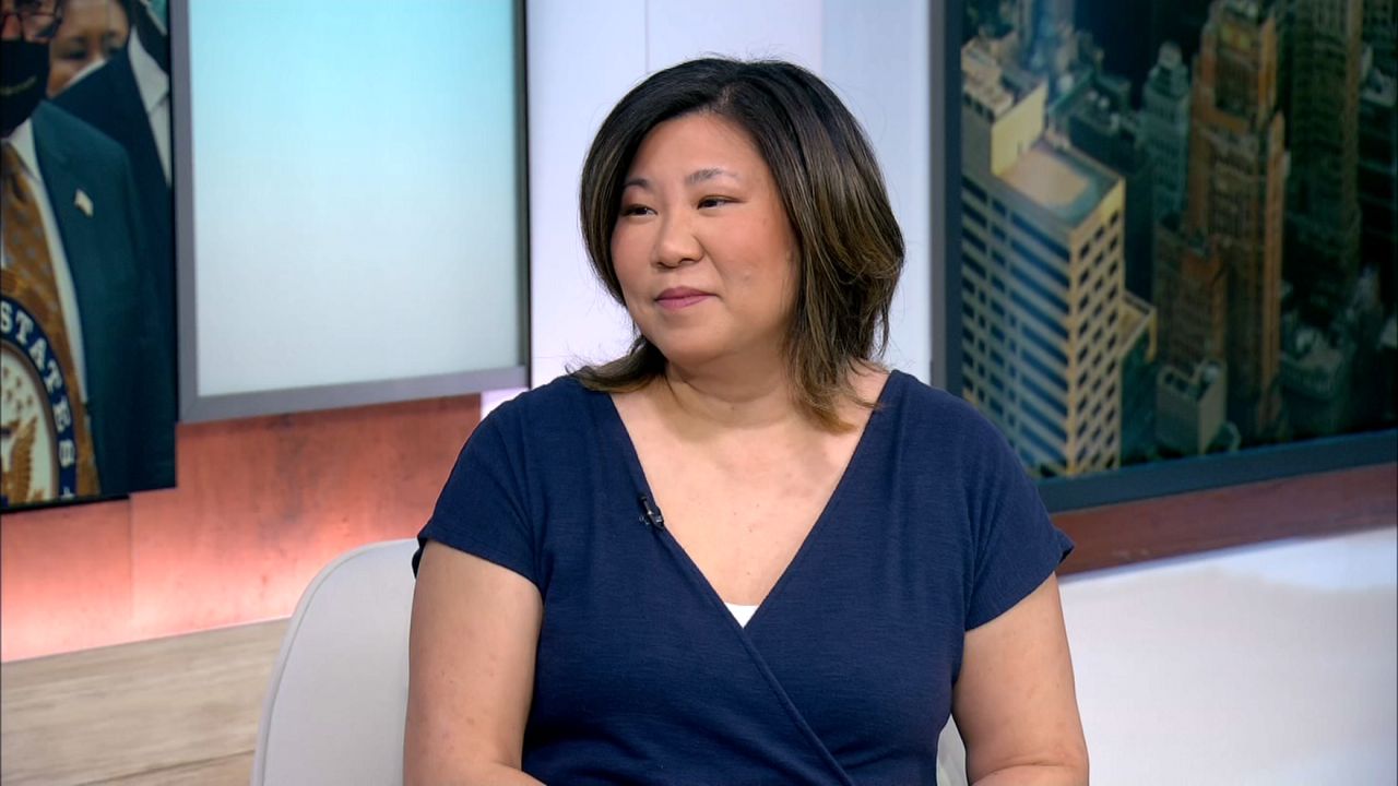 Queens Congresswoman Grace Meng talks about Equality Caucus