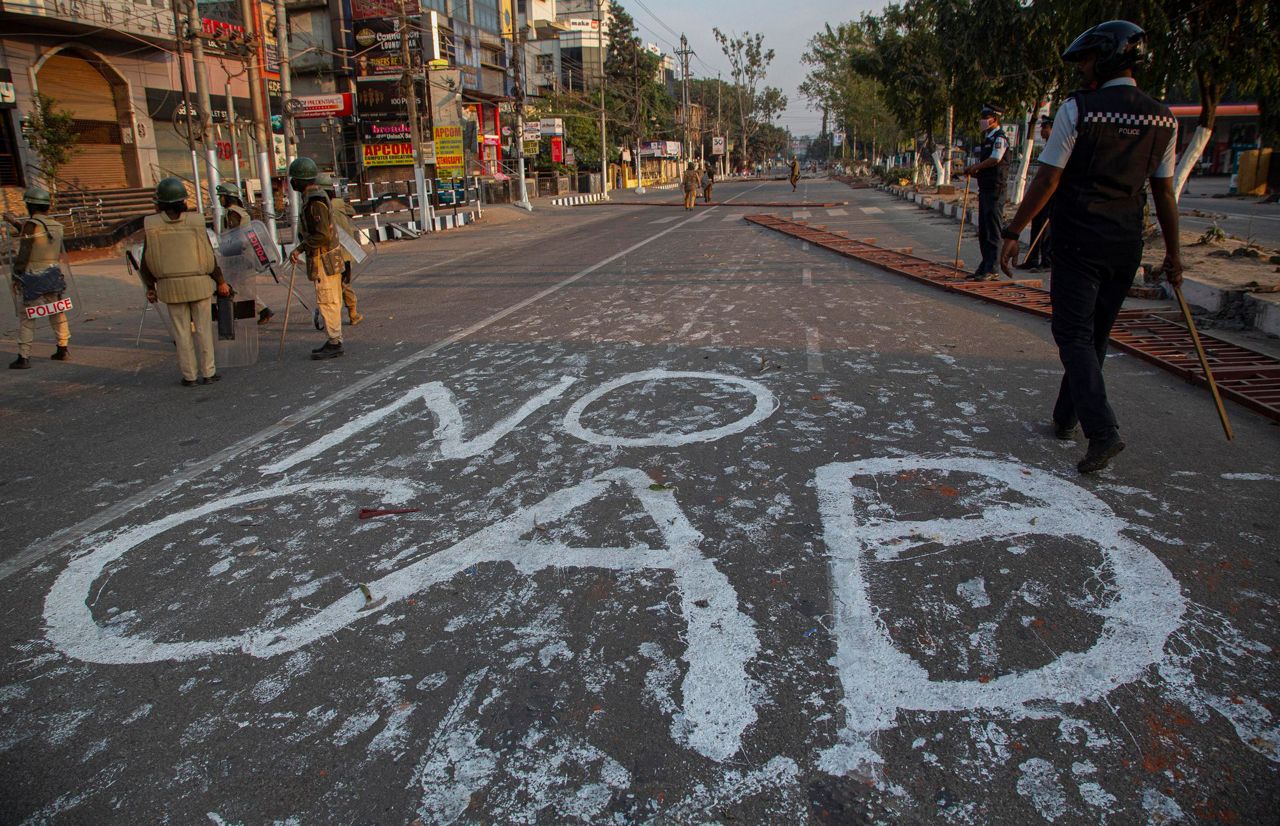 Curfew relaxed in India's violence-hit northeastern state