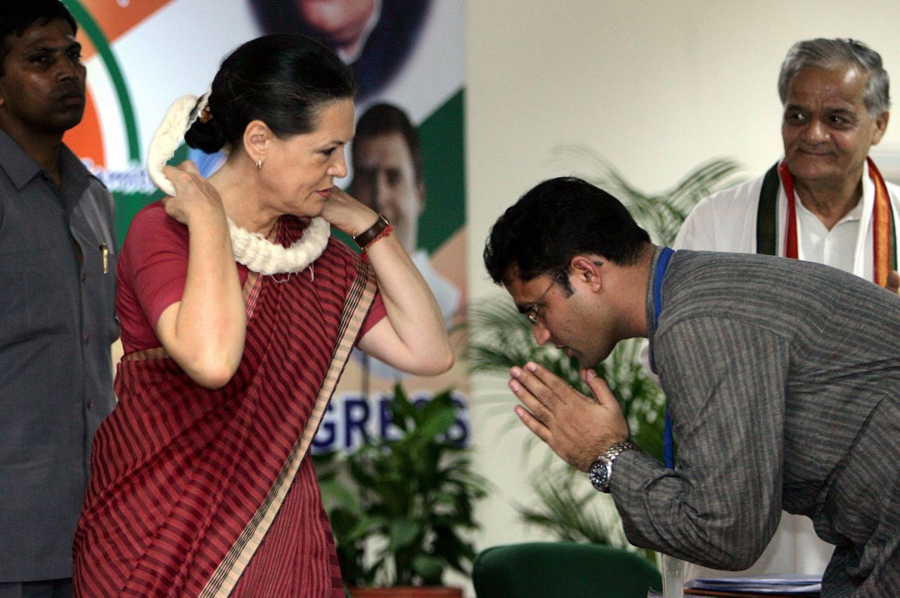 Indian Congress party official sounds alarm on party's fate