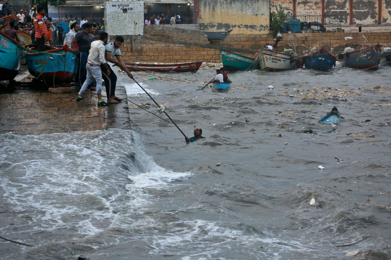 Cyclone Vayu poised to hit India as year's 2nd major storm