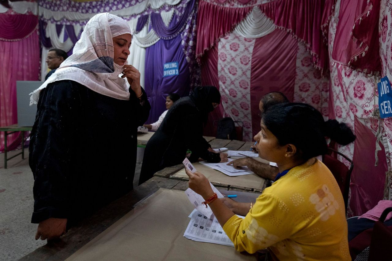 Millions vote in India's grueling election with Prime Minister Modi's ...