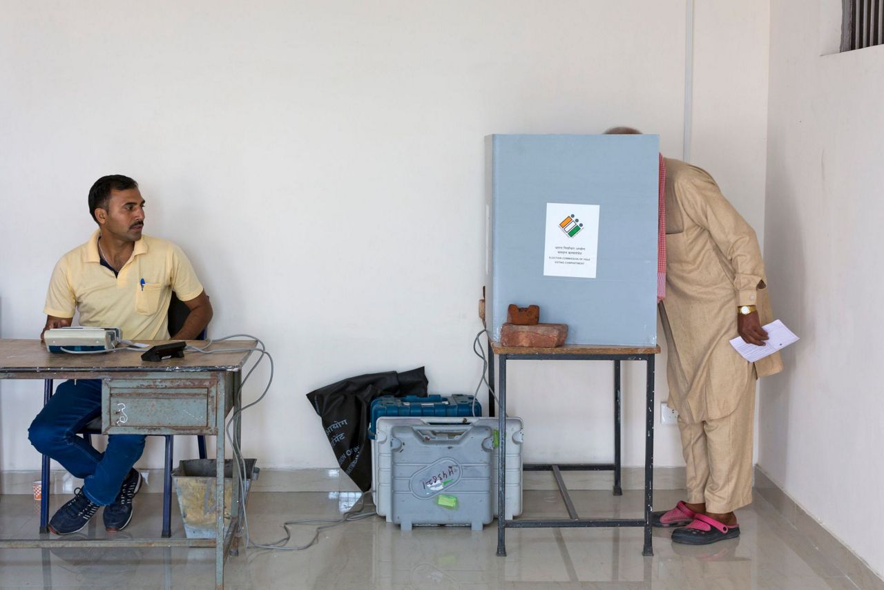 Final round of voting underway in India's marathon elections